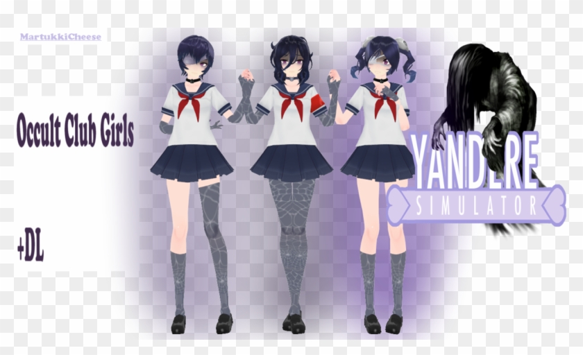 [ Dl] Occult Club Girls Yandere Simulator Students - Yandere Simulator ...